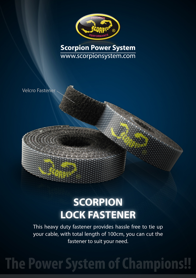 New Released!! Scorpion Lock Fastener - Scorpion Power System