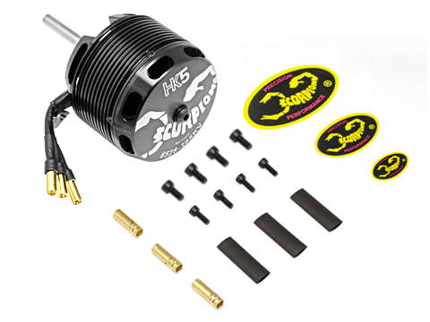 Scorpion HK5-6528-295kv (8 x 60mm shaft) - Scorpion Power System